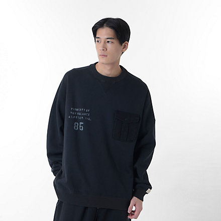 1000 Stencil Crew Neck Oversize Fit|ニューバランス公式通販 1000 Stencil Crew Neck Oversize Fit|ニューバランス公式通販