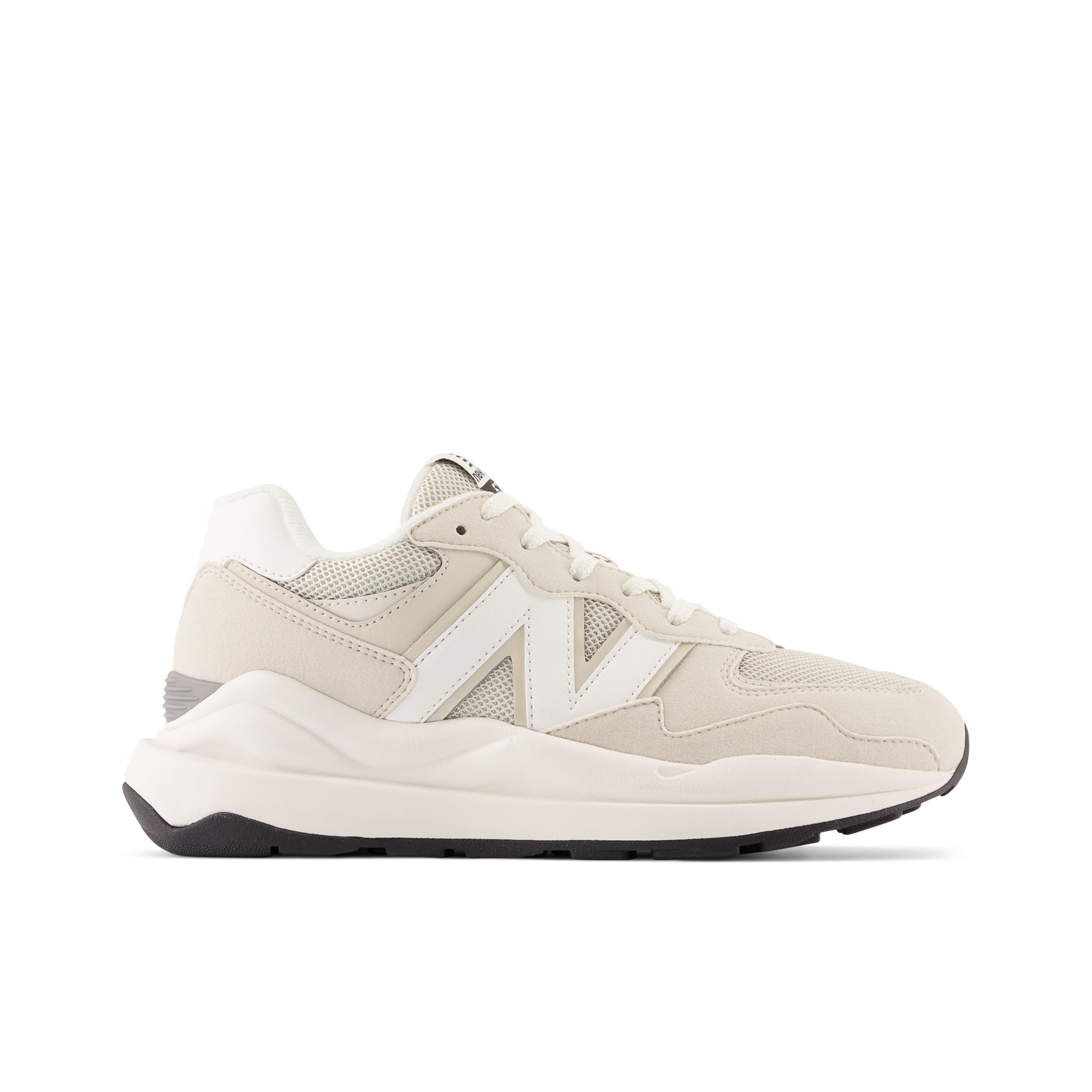 New Balance 57/40 Sneakers In Off-white With Gray Detail Deals ...