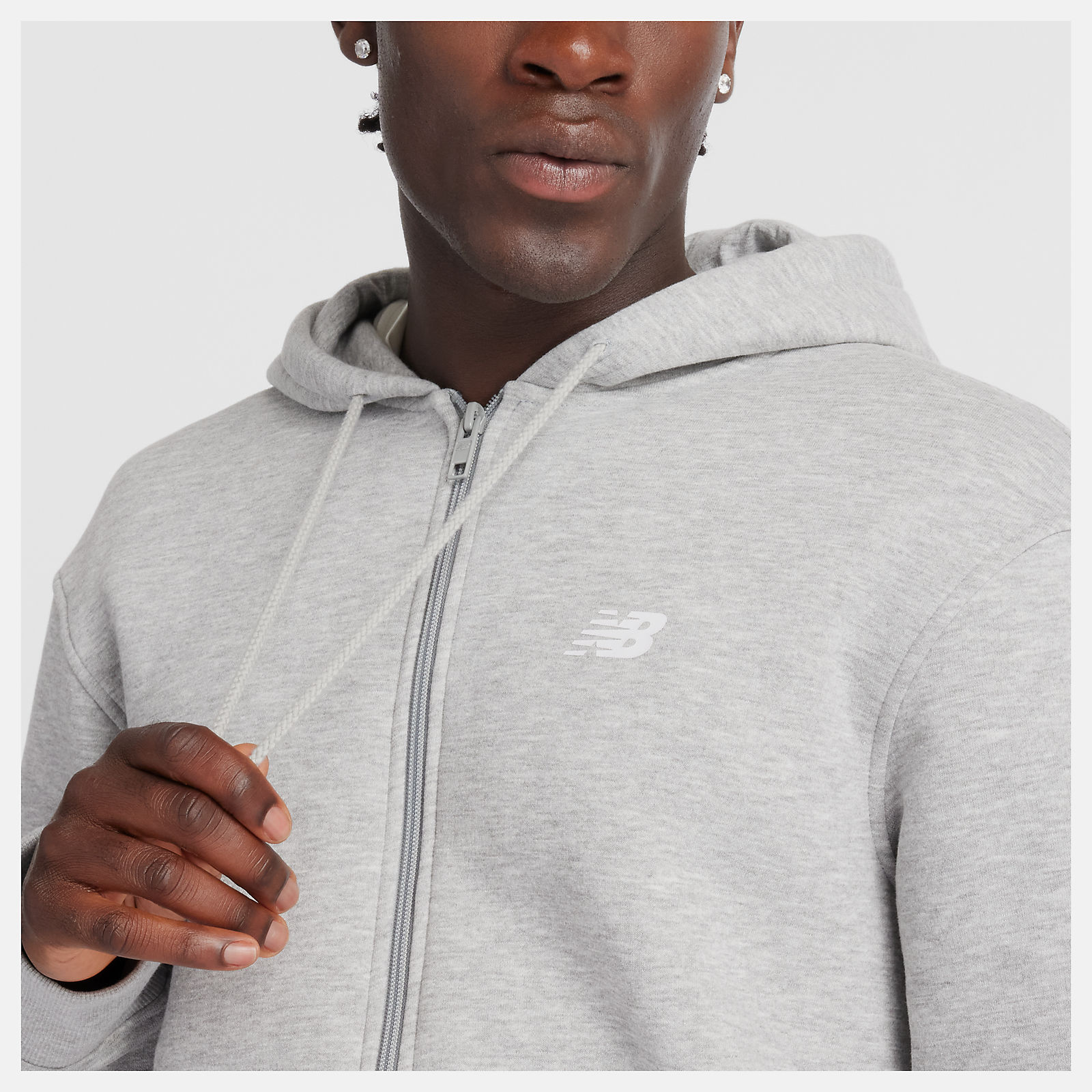 NB公式アウトレット】 Sport Core Brushed Full Zip Hoodie NB公式アウトレット】 Sport Core Brushed Full Zip Hoodie