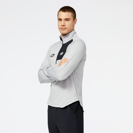 Men's London Edition NB Heat Grid Half Zip - New Balance