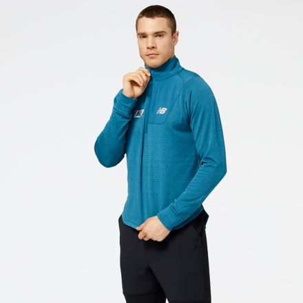 Men's London Edition NB Heat Grid Half Zip - New Balance