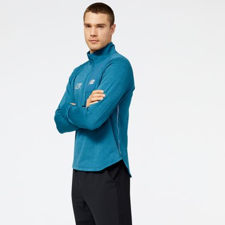 Men's London Edition NB Heat Grid Half Zip - New Balance
