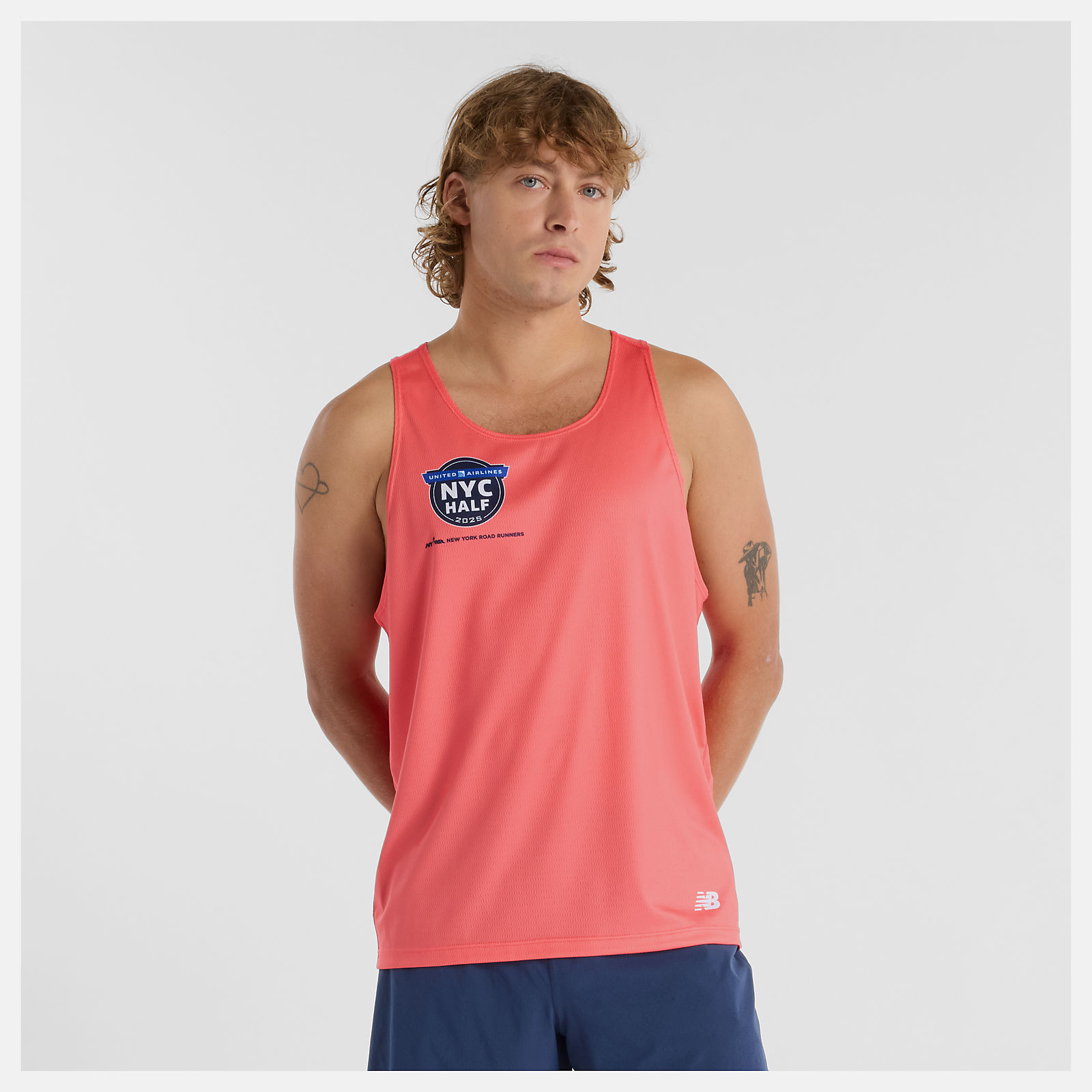 United Airlines NYC Half Run Singlet - New Balance United Airlines NYC Half Run Singlet - New Balance