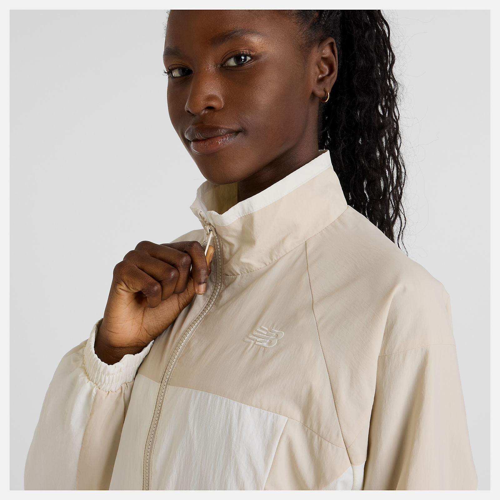 Color Blocked Woven Jacket - New Balance Color Blocked Woven Jacket - New Balance